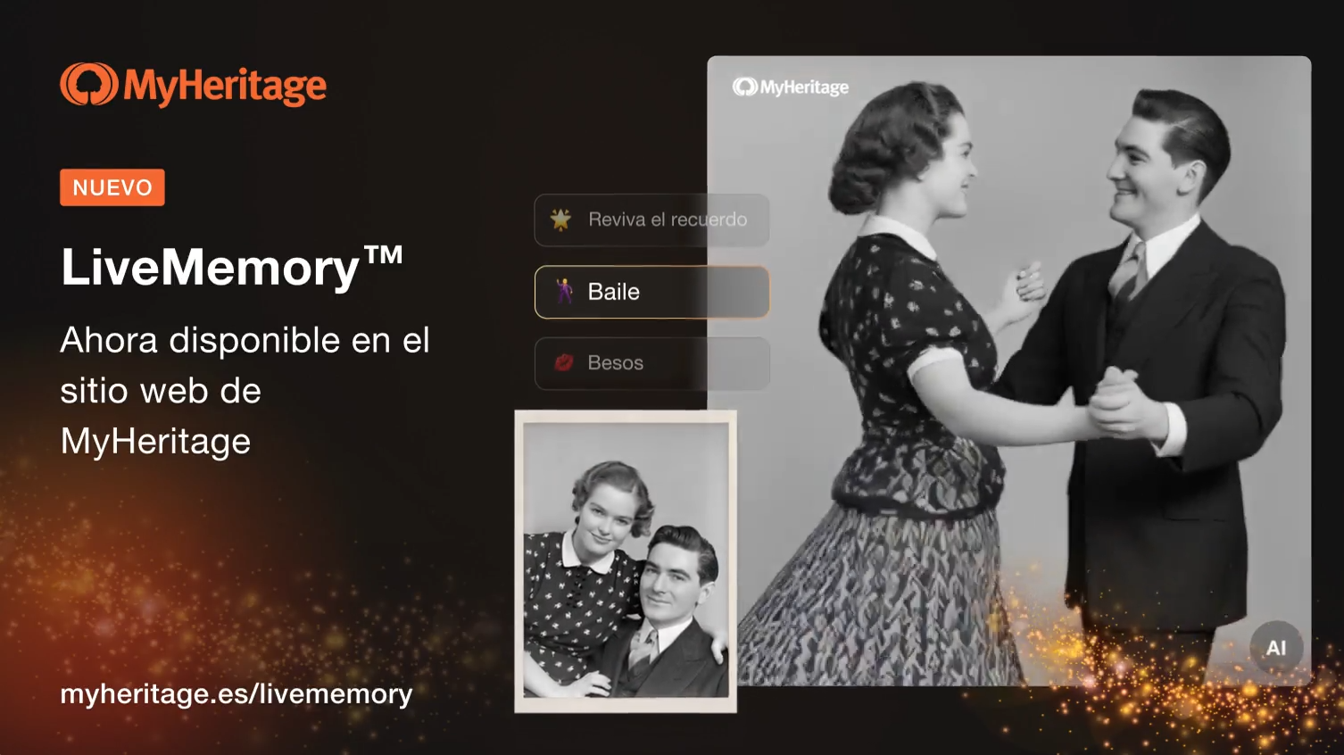 Nuevo: LiveMemory™ ahora disponible en el sitio web de MyHeritage - Blog de MyHeritage